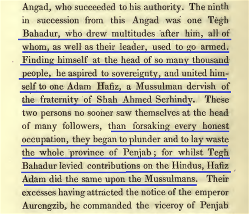 Debunking 'Siyar-ul-mukhaterin' as a source of Sikh history