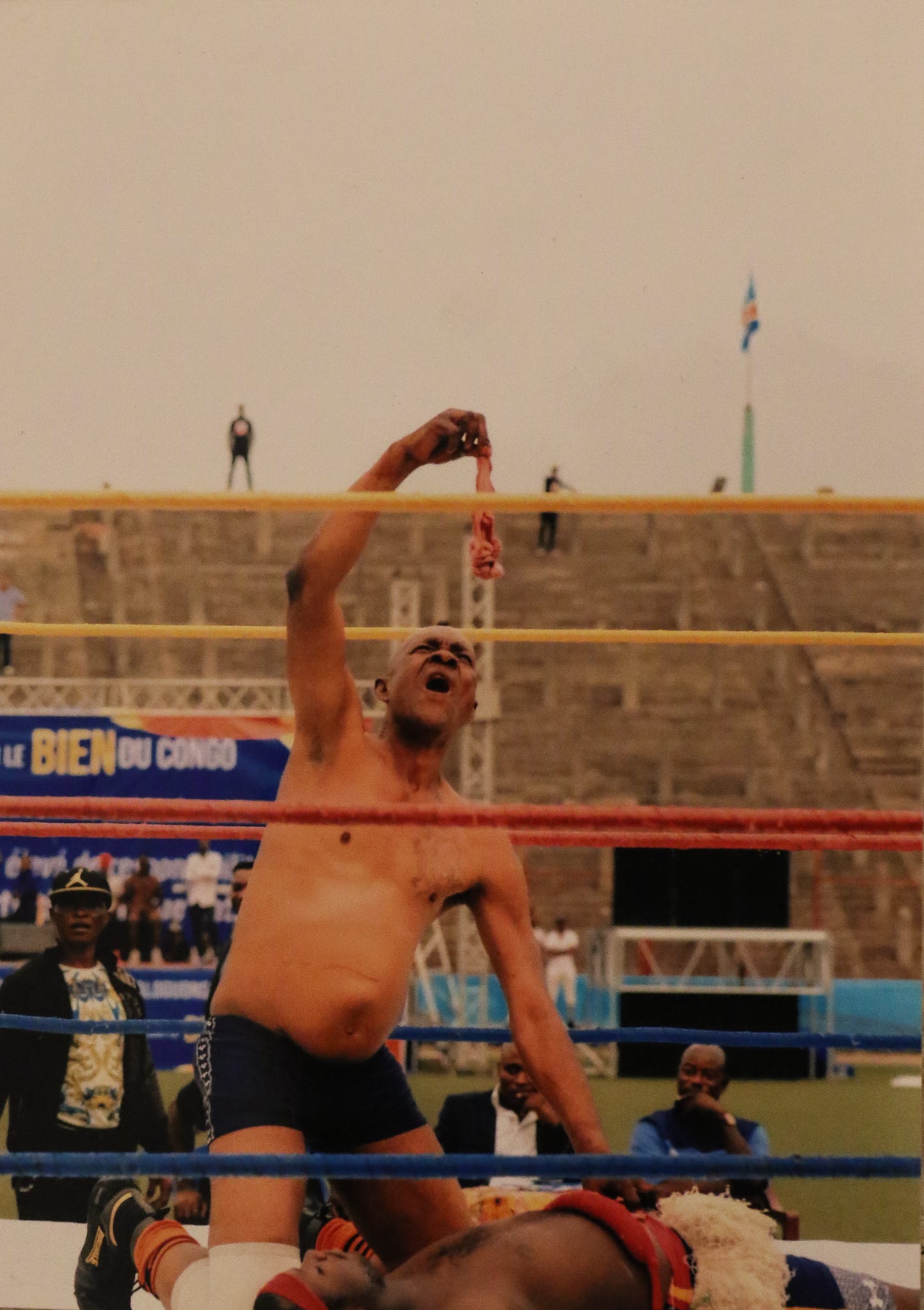 The Merciless Champ of Congo’s Mystical Wrestling League