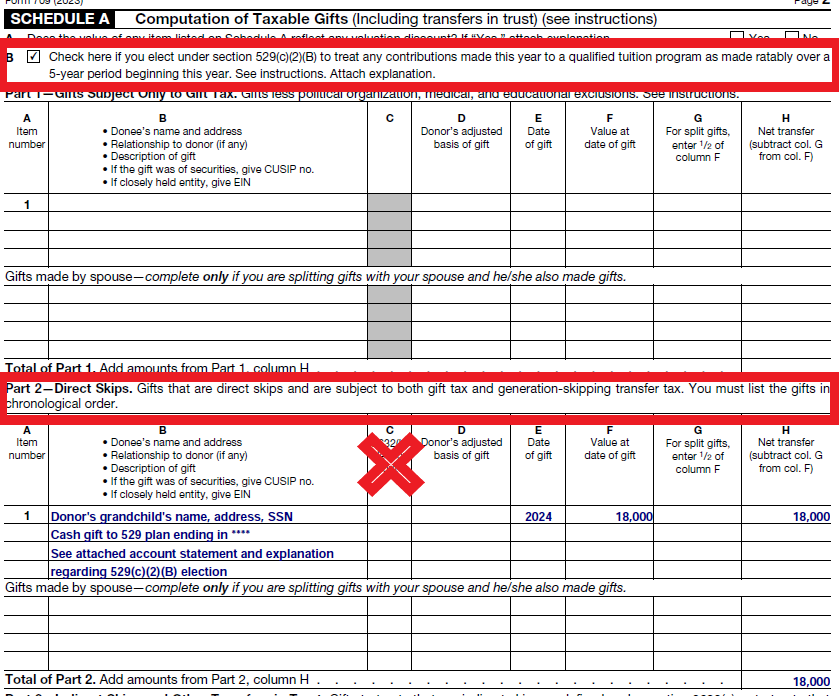 Gifts to 529 Plans: The Ultimate Guide to Form 709