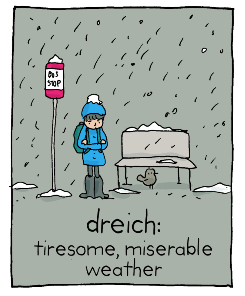 Monosyllabic Words By Grant Snider Incidental Comics