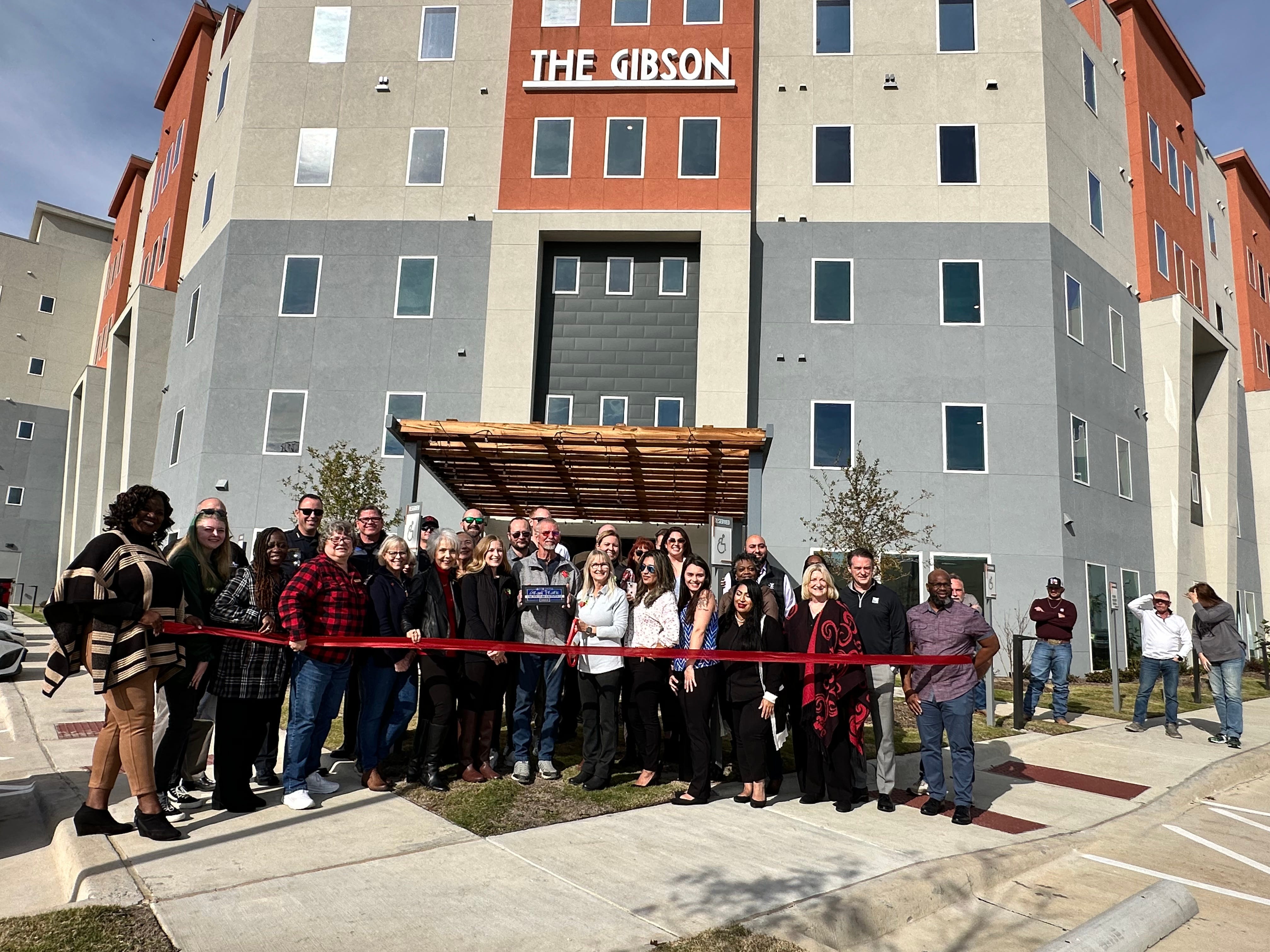 The Gibson Apartments Ribbon Cutting