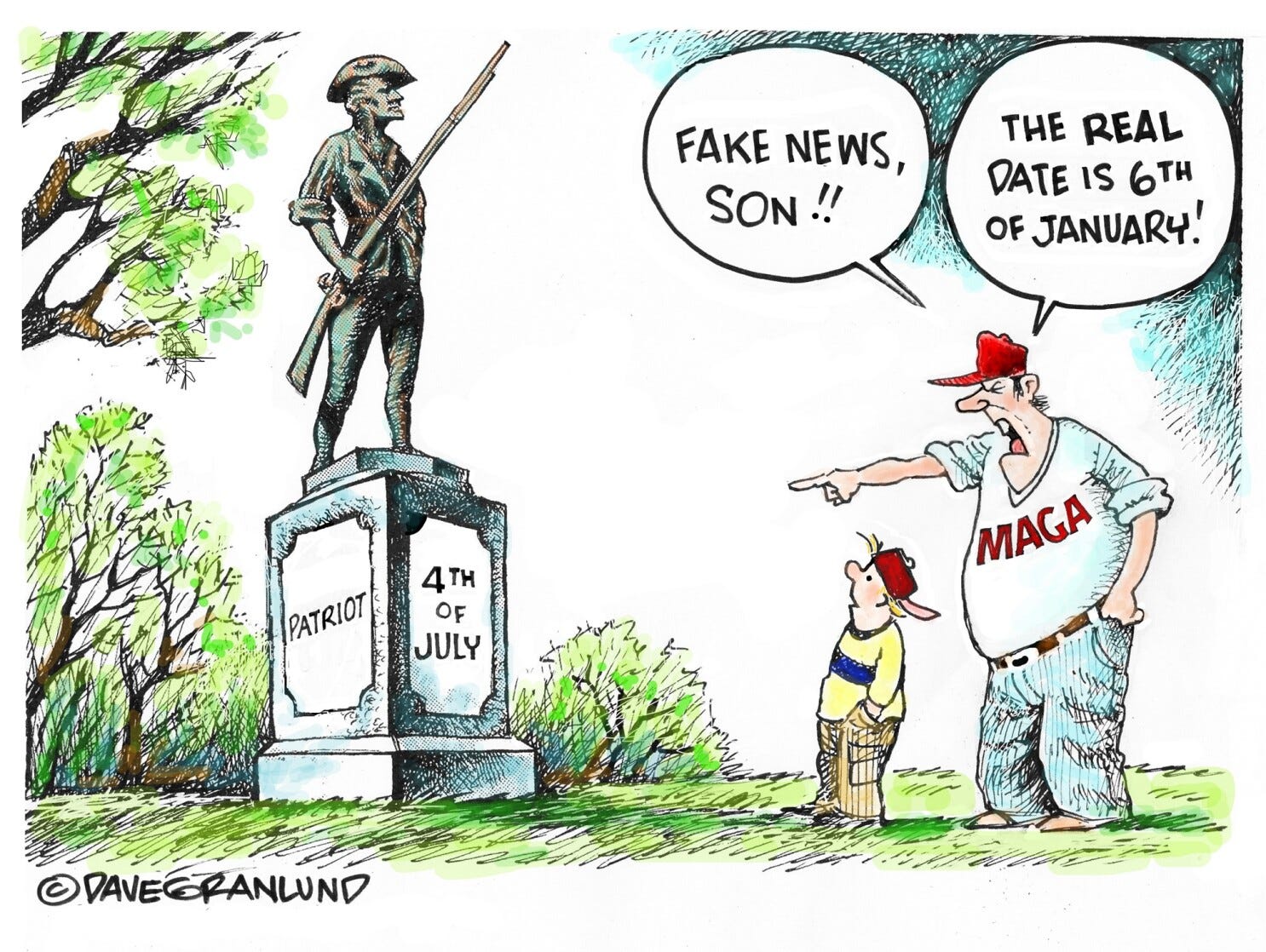 A history lesson about true American values, not the fake patriotism of ...