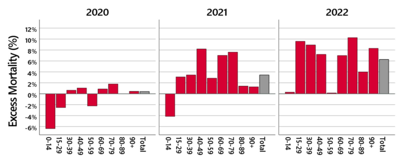 Excess mortality in Germany 2020-2022 - by Josh Guetzkow