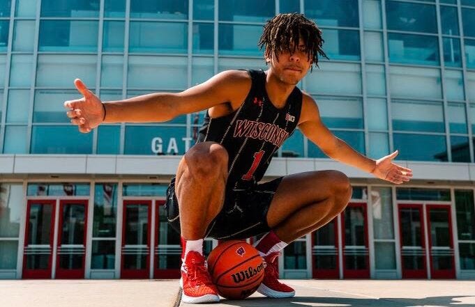 Wisconsin 2025 Forward Target EJ Walker Discusses Unofficial Visit