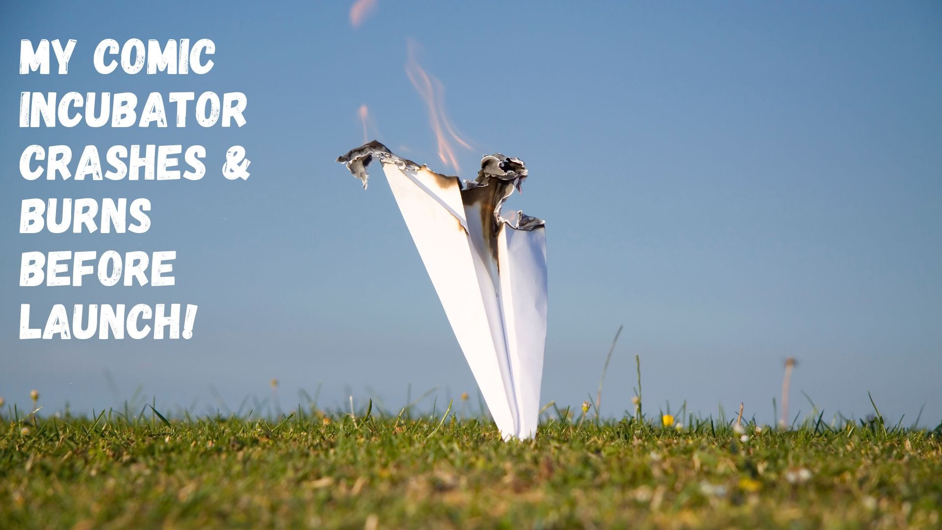 Comic Funding Project Paused - by Greg Tjosvold