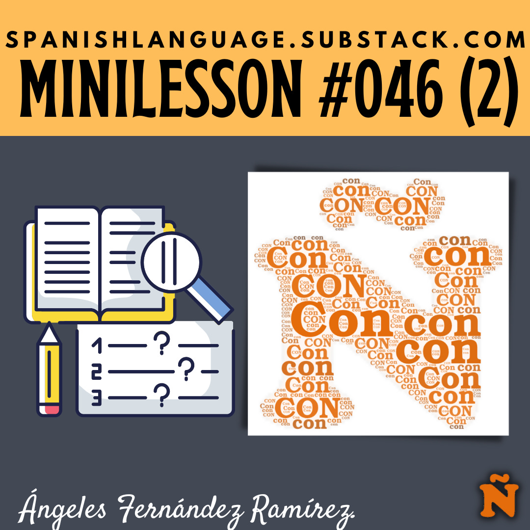 Spanish Minilesson - Issue #046 (2) - Reading Comprehension. Nivel ...