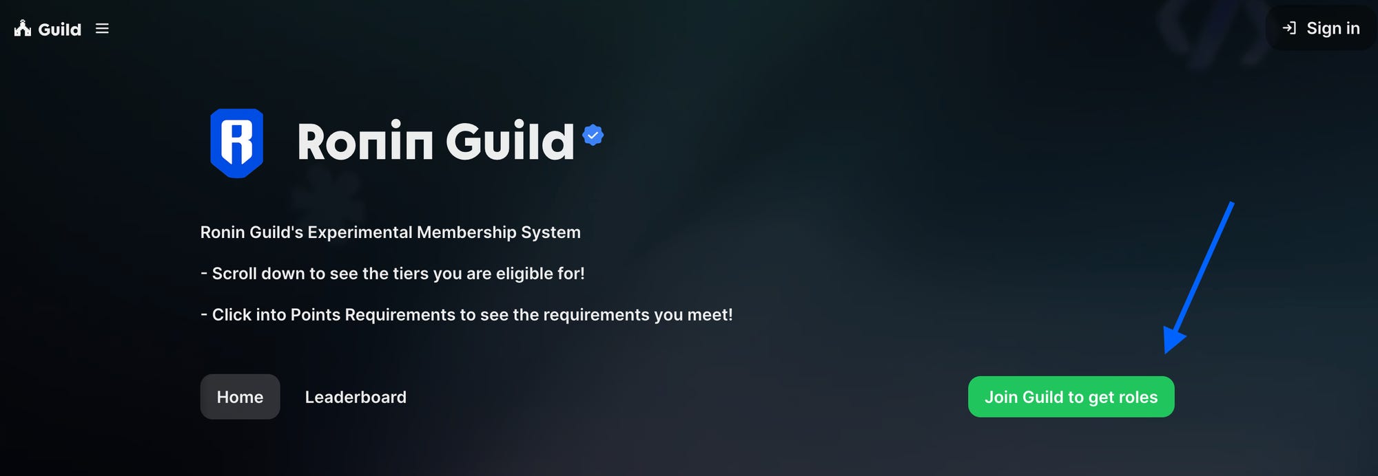 Welcome to Ronin, Guild.xyz! - Ronin’s Newsletter