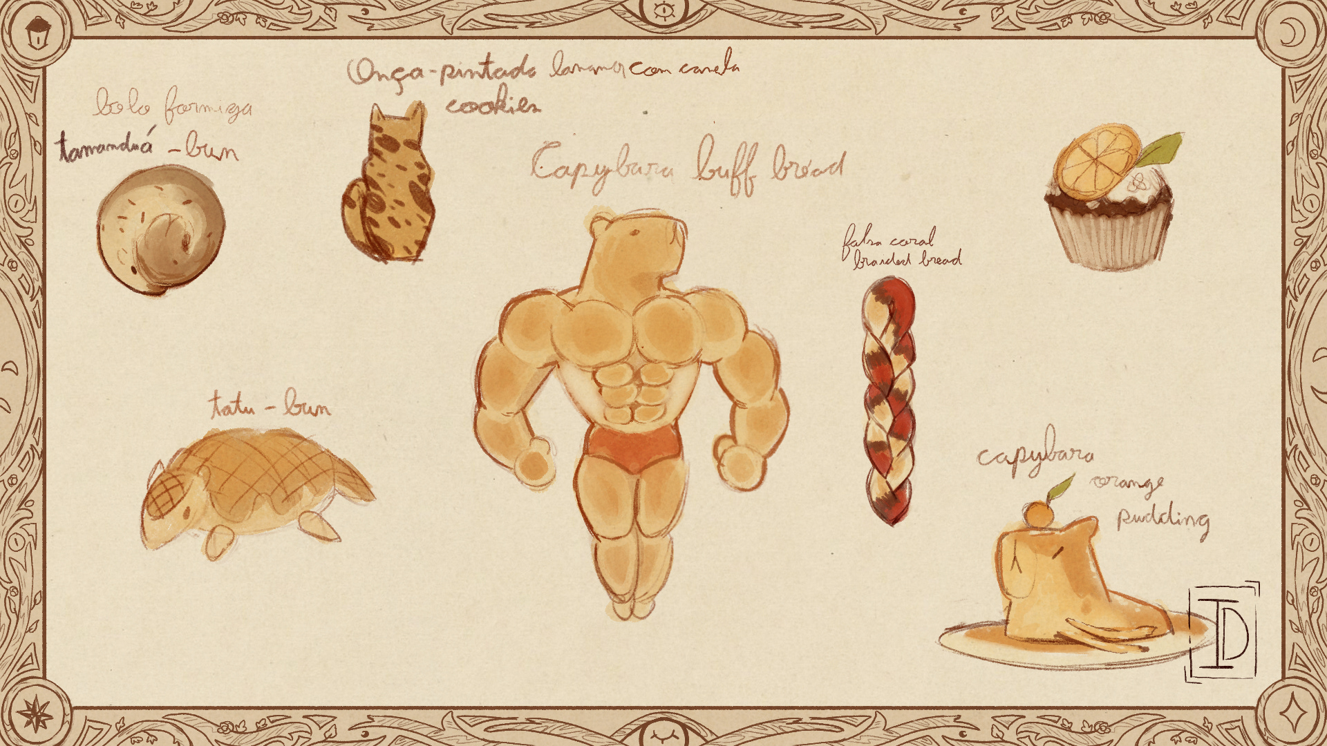 The fae baker, buffed capybara bread and other weird things