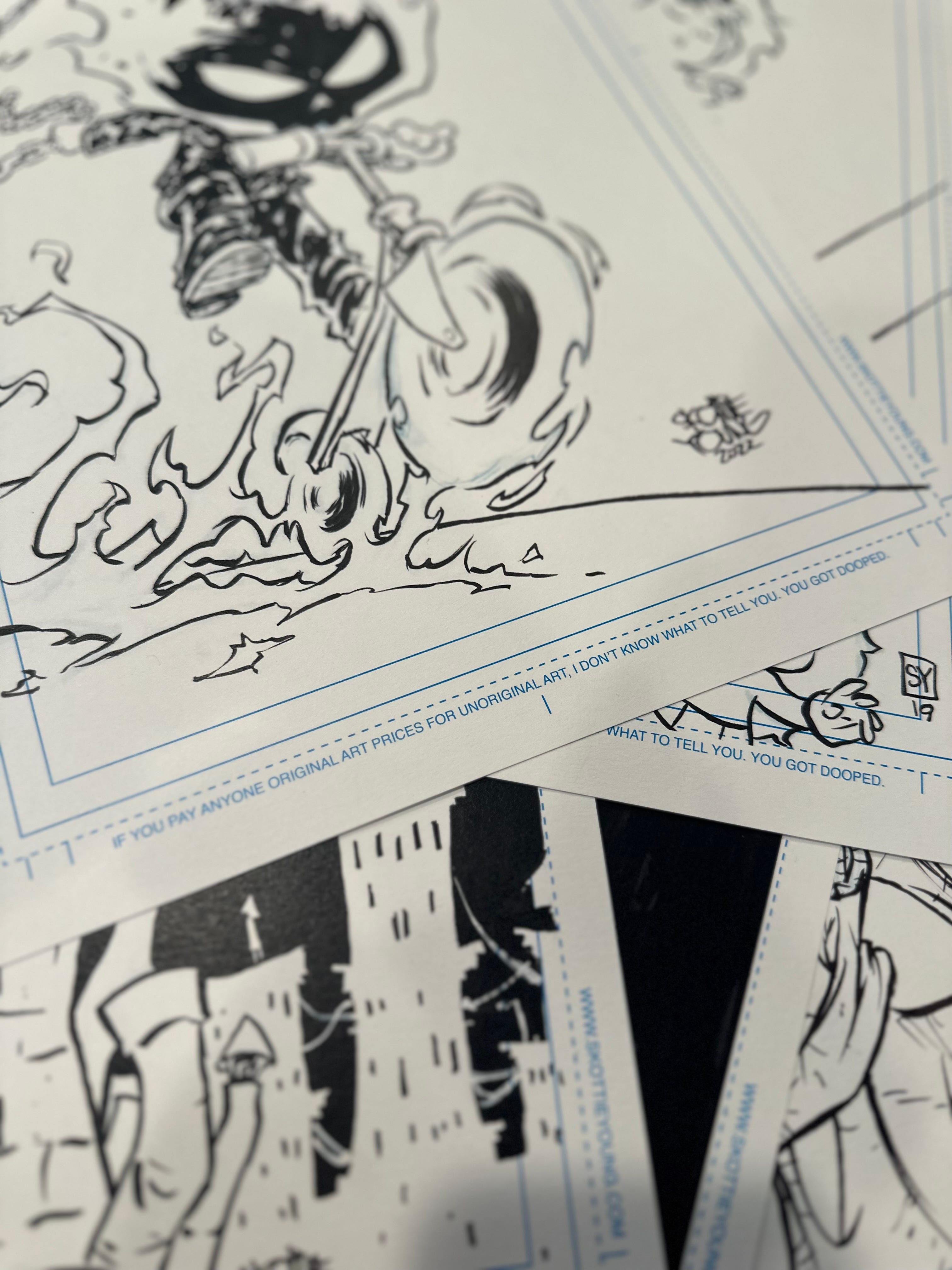 Introducing UnORIGINAL ART! - by Skottie Young