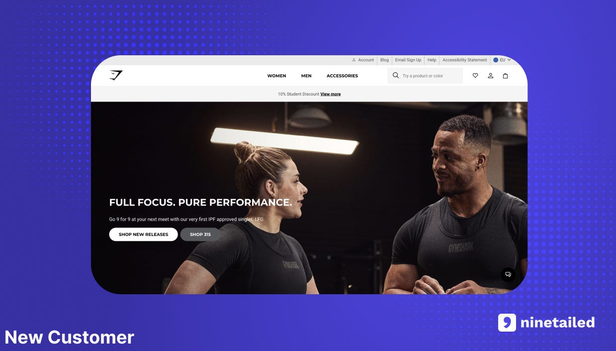 How Would We Personalize Gymshark with Ninetailed