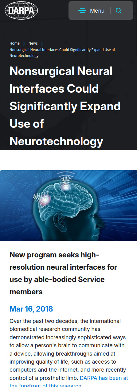 Neuralink's Brain Computer Interface hides truth about DARPA's Direct ...
