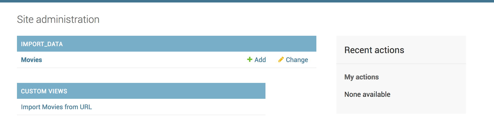 Django Management Commands From Admin Interface