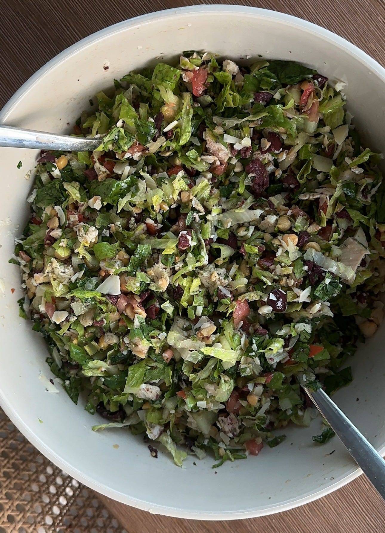 Super Chopped Italian Salad - by Carolina Salazar - Fuel Up