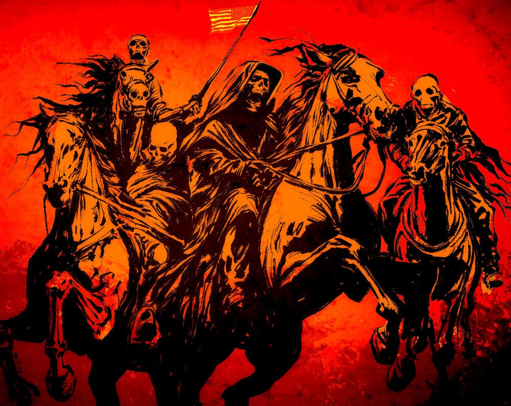 Chris Hedges: Four Horsemen of Gaza’s Apocalypse - Metro