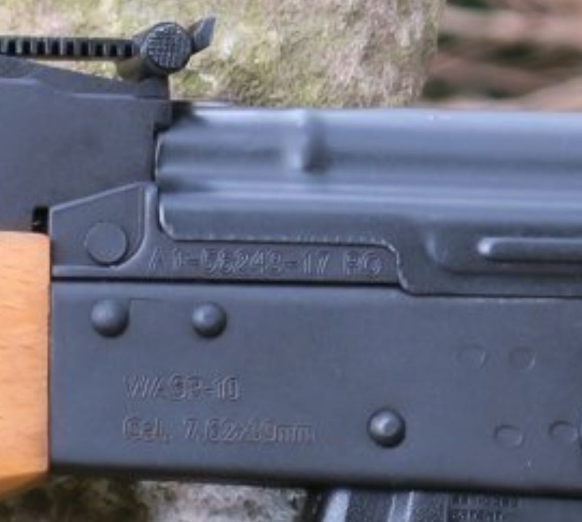 The mysterious "6P1" AKM pattern Kalashnikov rifle seen in Iraq, Iraqi ...