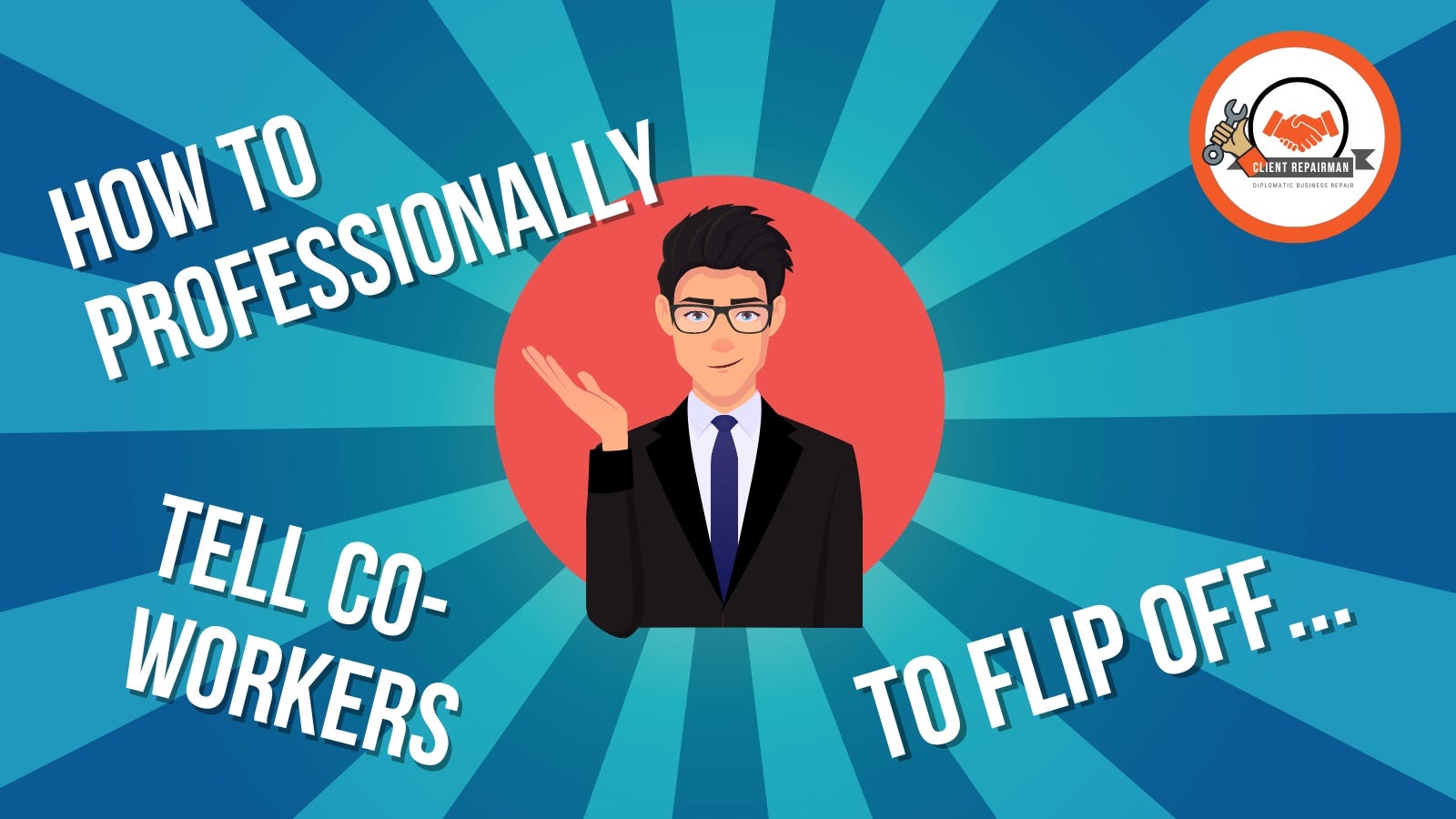 How to professionally tell co-workers to Flip Off...