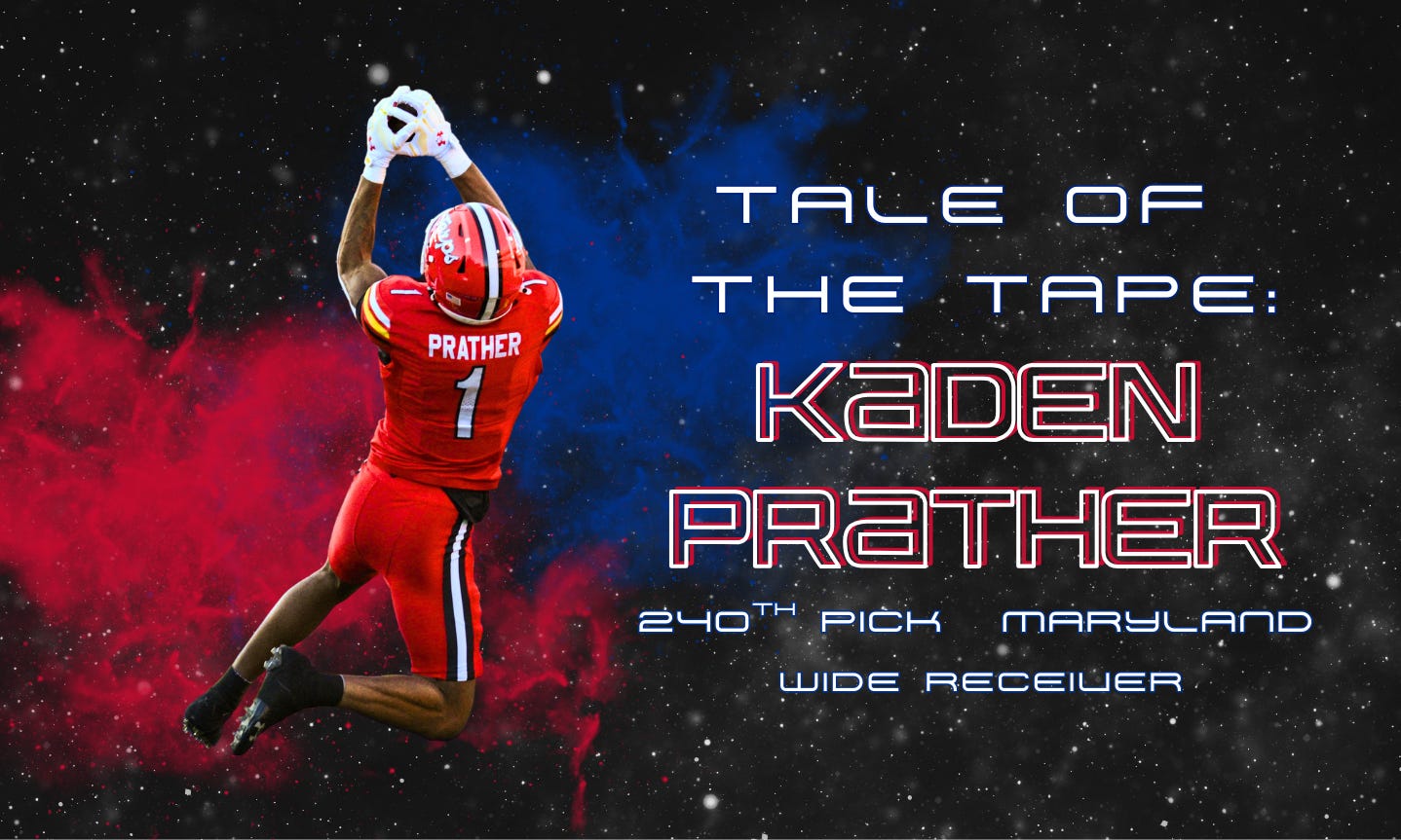 Tale of the Tape: Kaden Prather - by Joe Marino