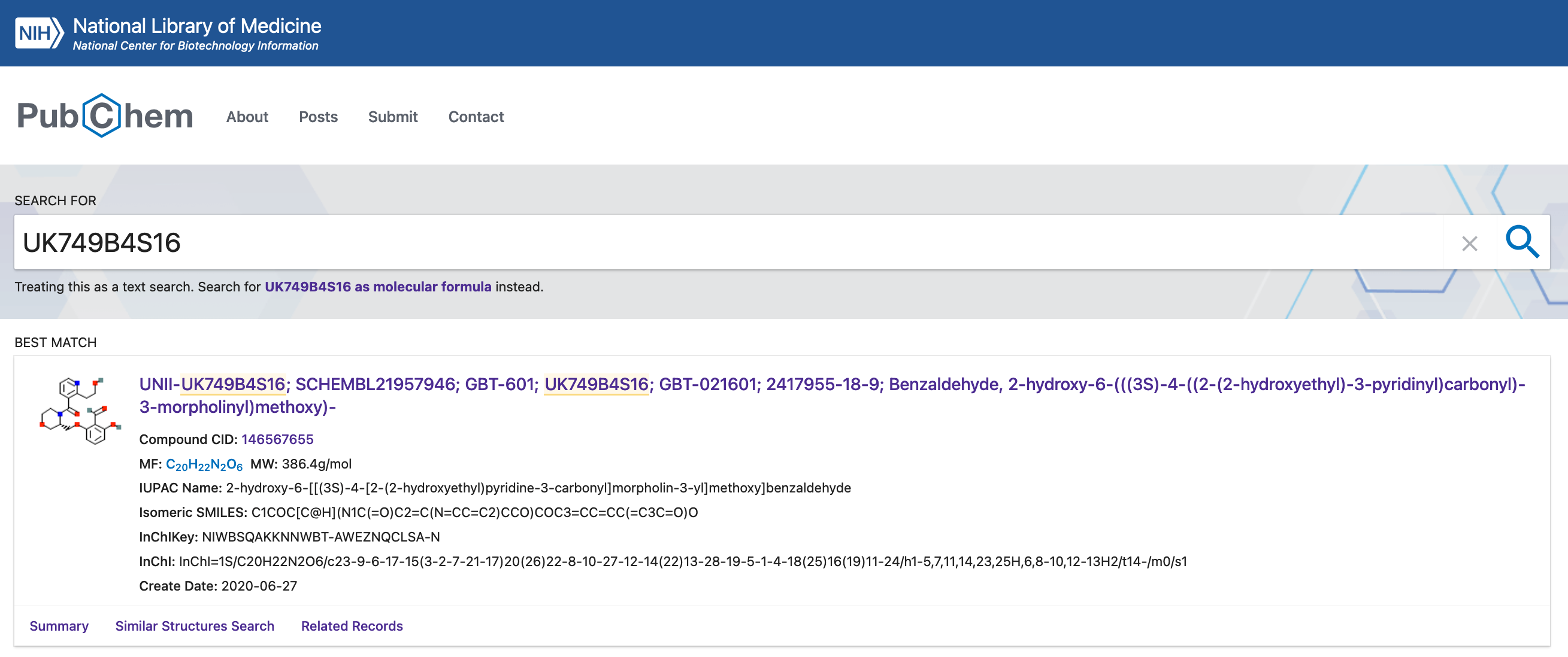 GBT-601 (HbS polymerization inhibitor) - by Victoria Yan