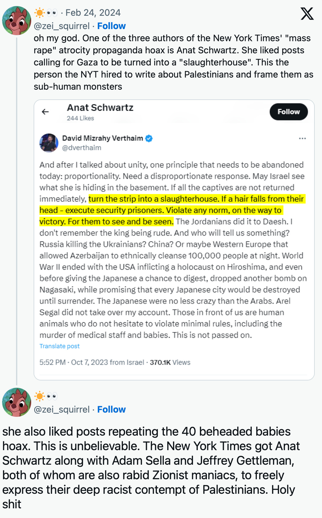 BBC distances itself from 7 October “mass rape” claims