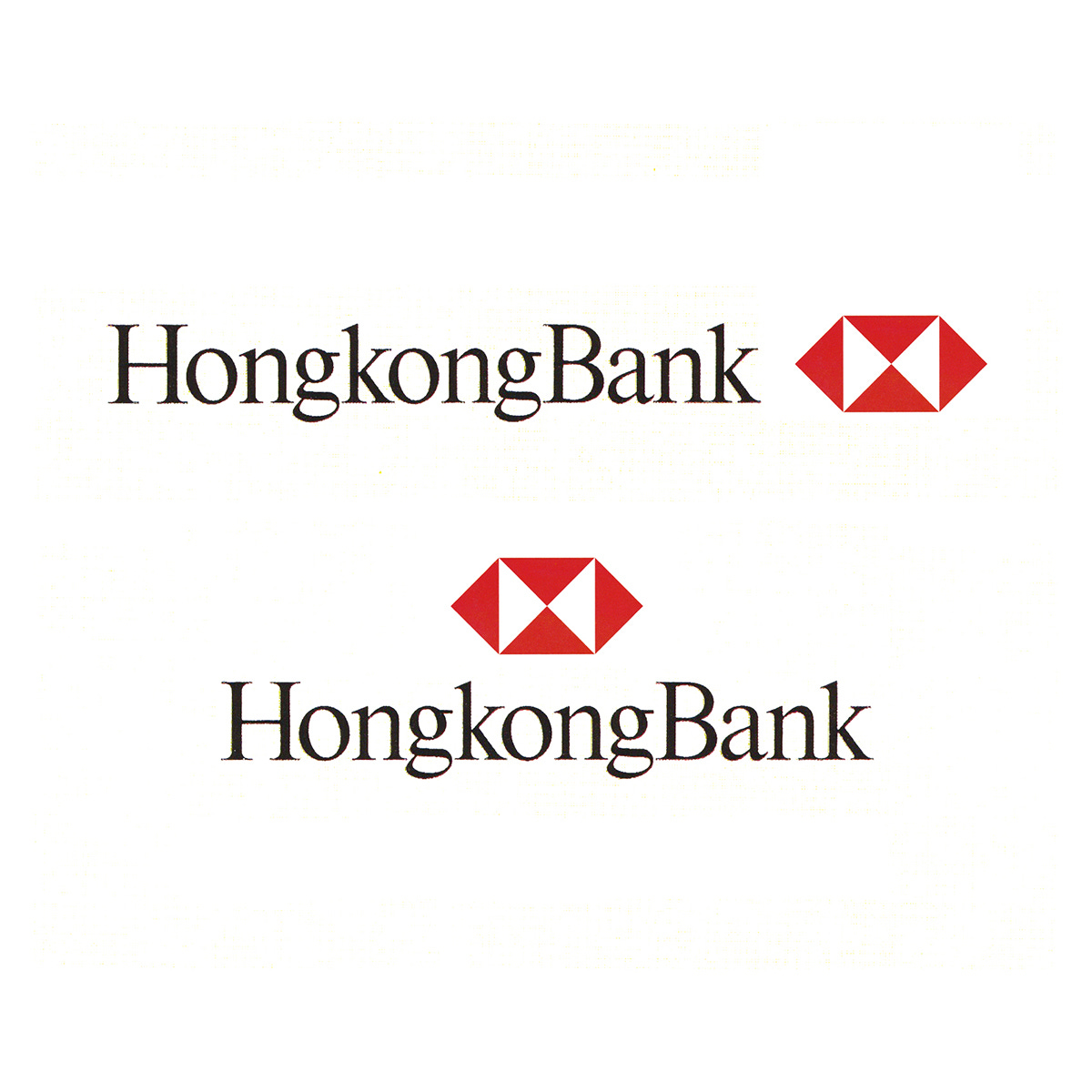 HSBC, 1982 – Logo Histories - by Richard Baird