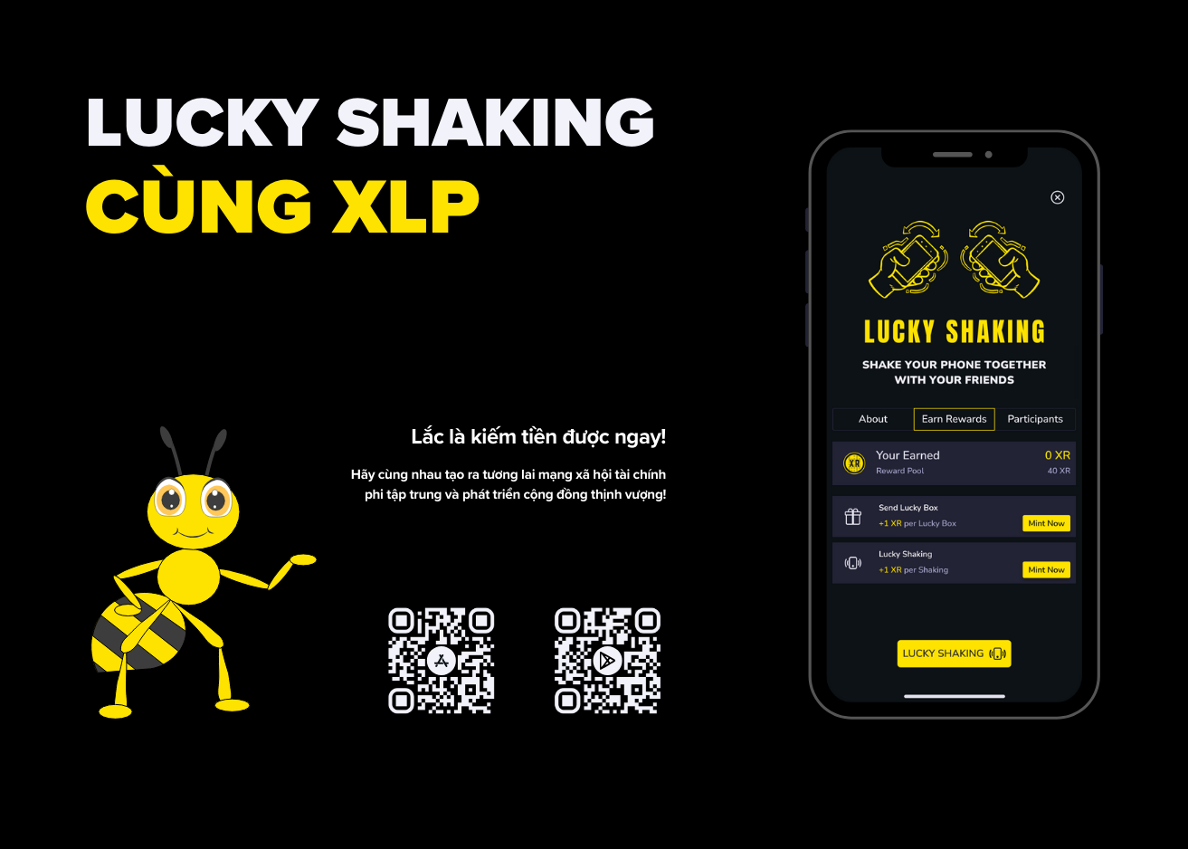 CÁCH THAM GIA NHẬN THƯỞNG TRONG LUCKY SHAKING