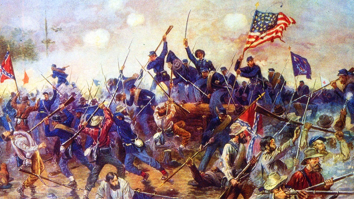 Guerra Civil nos estados Unidos? - by Heitor De Paola