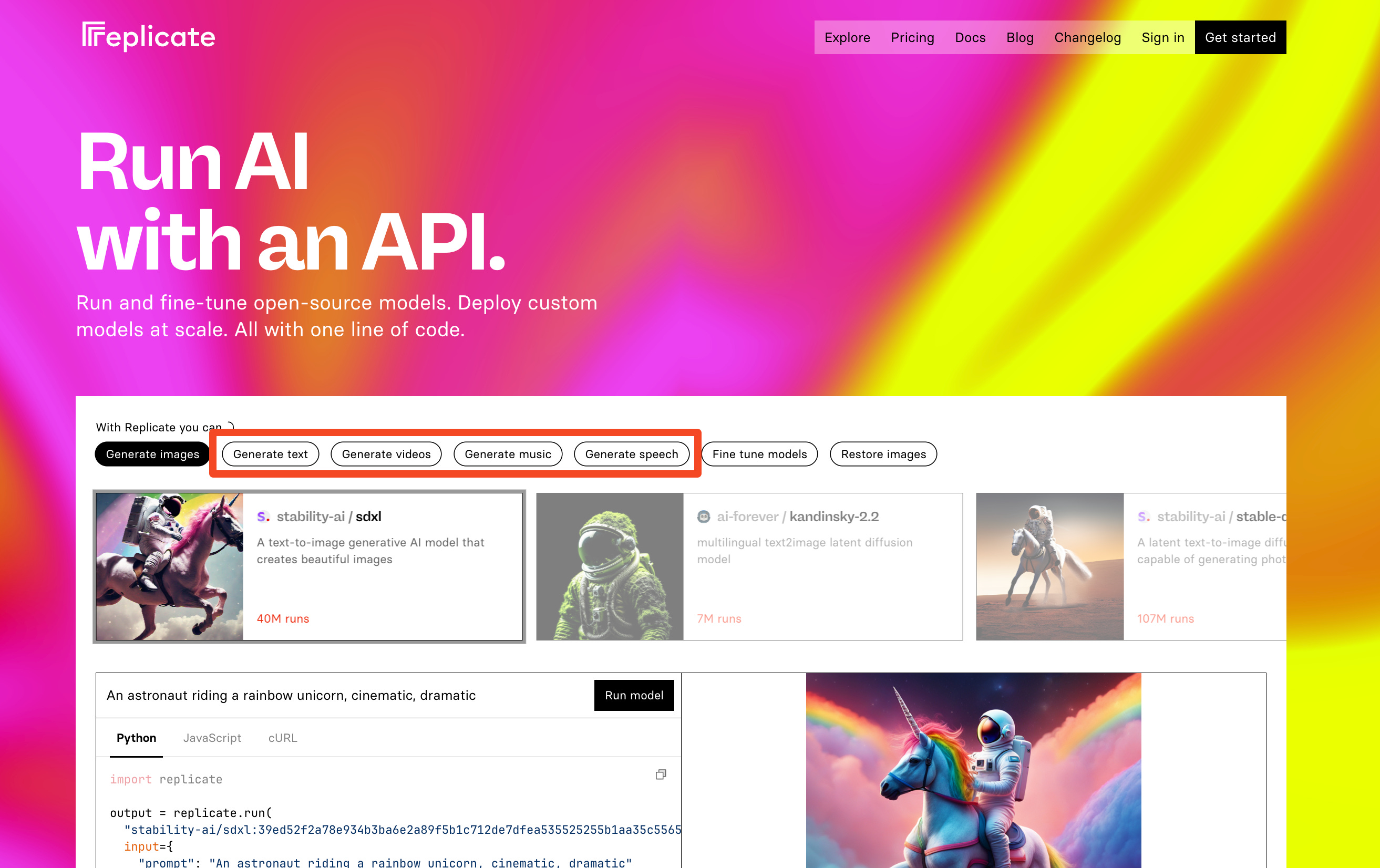One standard to deploy them all - with Ben Firshman of Replicate