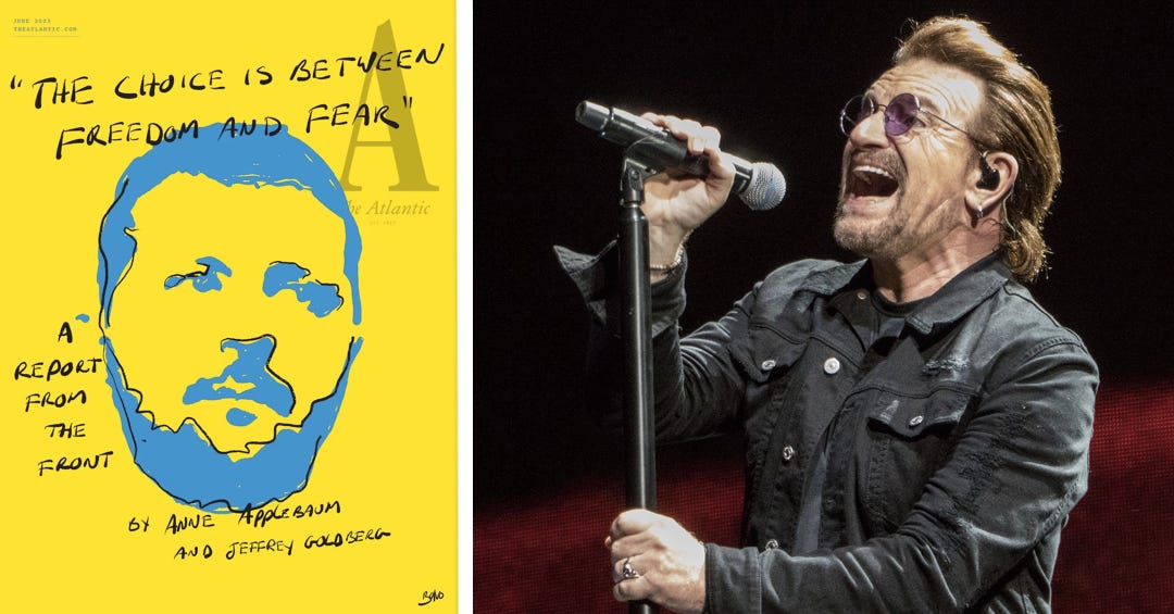 Bono Is Doing Illustrations For The Atlantic Now, Because Everything's ...