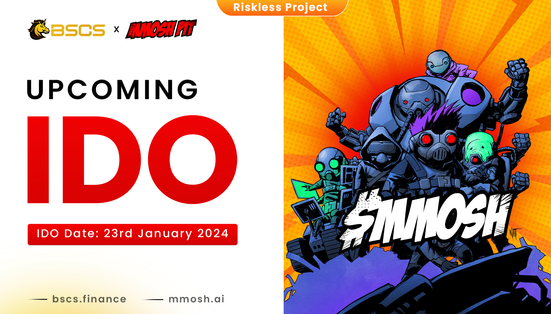 📣 MMOSH - a Creator Ecosystem SocialFi + GameFi + DeFi + AI - will launch IDO on BSCS this January 🔥