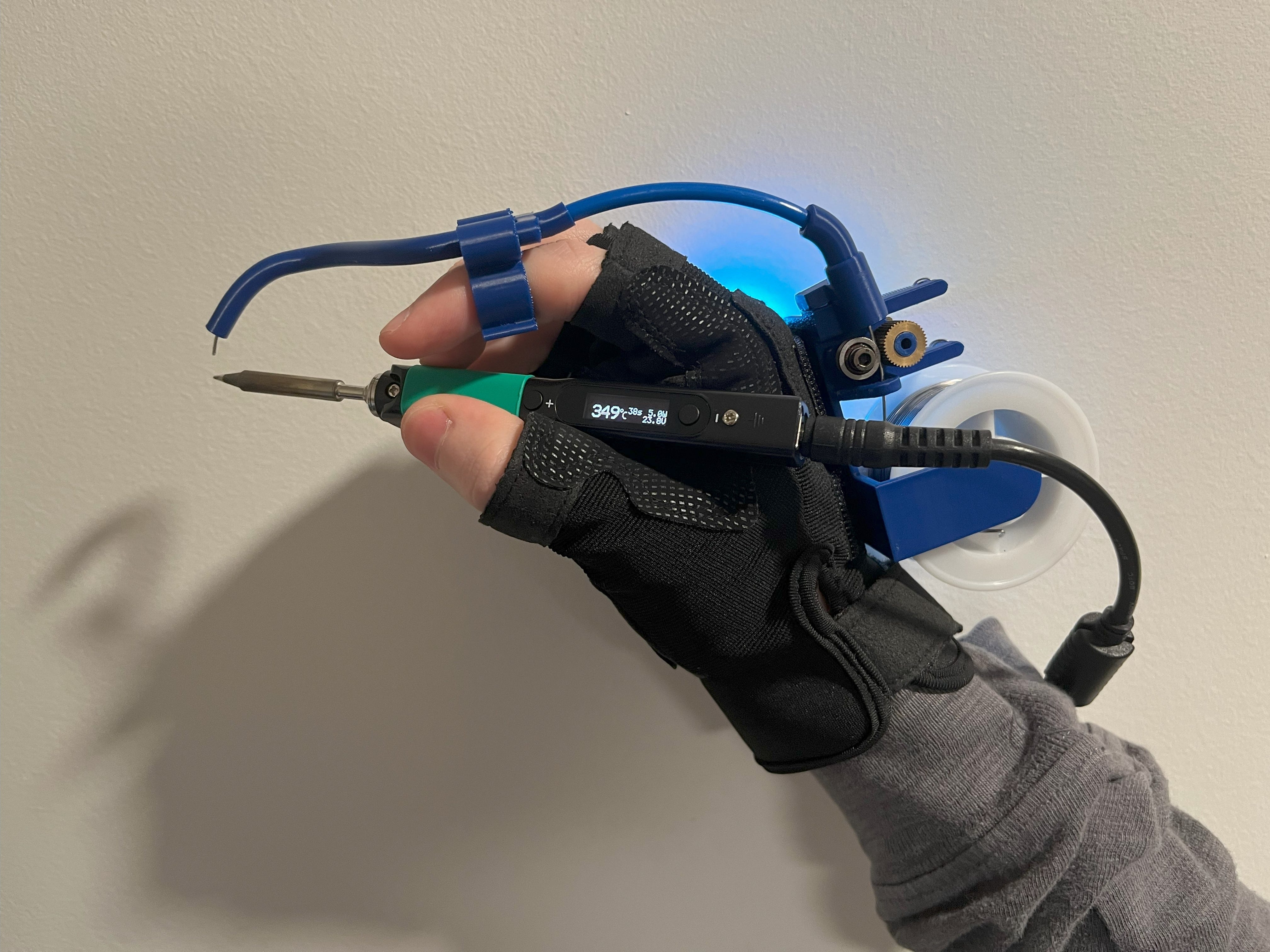 Build a One-Handed Soldering Tool 2.0 | Effortless Soldering With Only ...