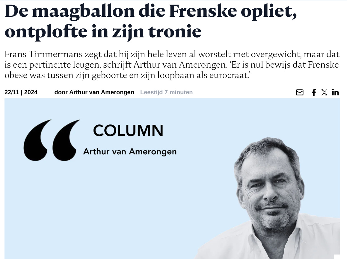 Column! - by Arthur van Amerongen - Arthur’s Substack