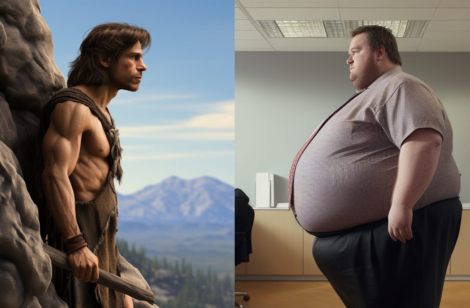 Why It's Just Simple Math that Humans Become Fat & Sick on Modern Diets