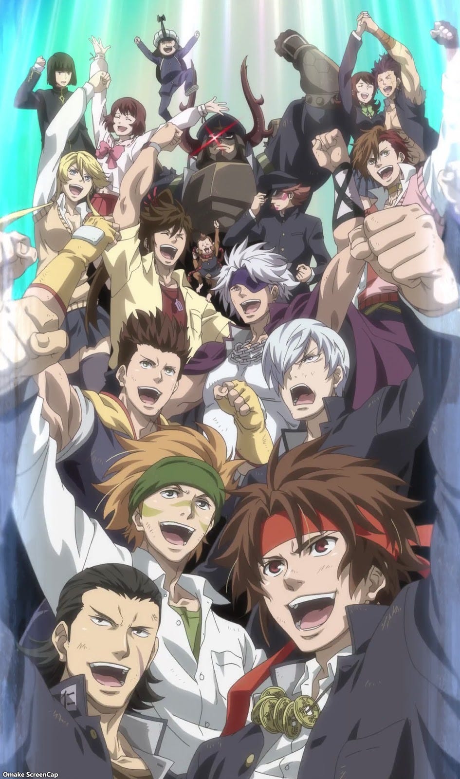 Omake ScreenCap - Gakuen Basara - Episode 12 [END] - Kasuga Feels It