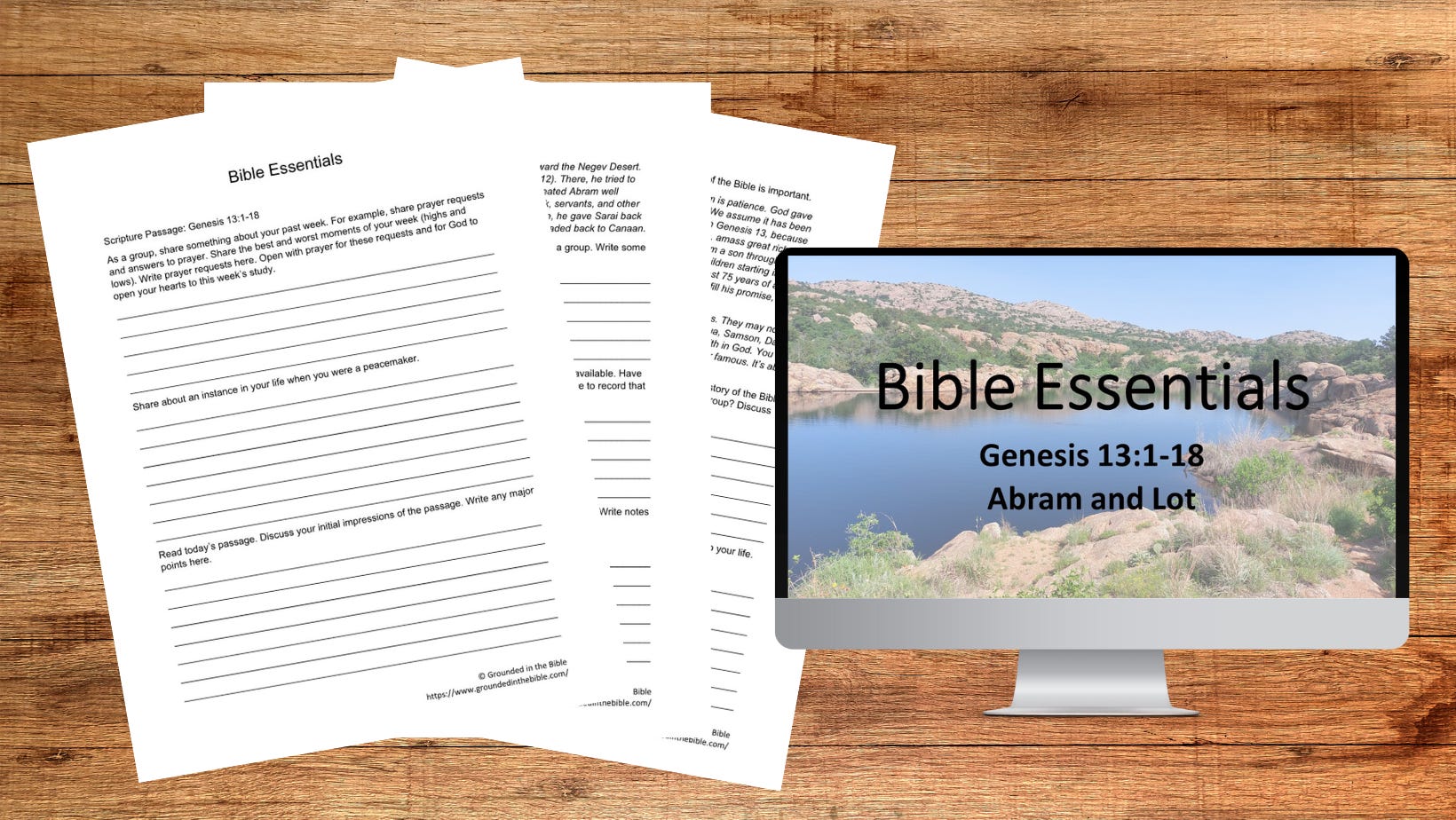 Genesis 13:1-18: Abram and Lot - by Karen Hoffman