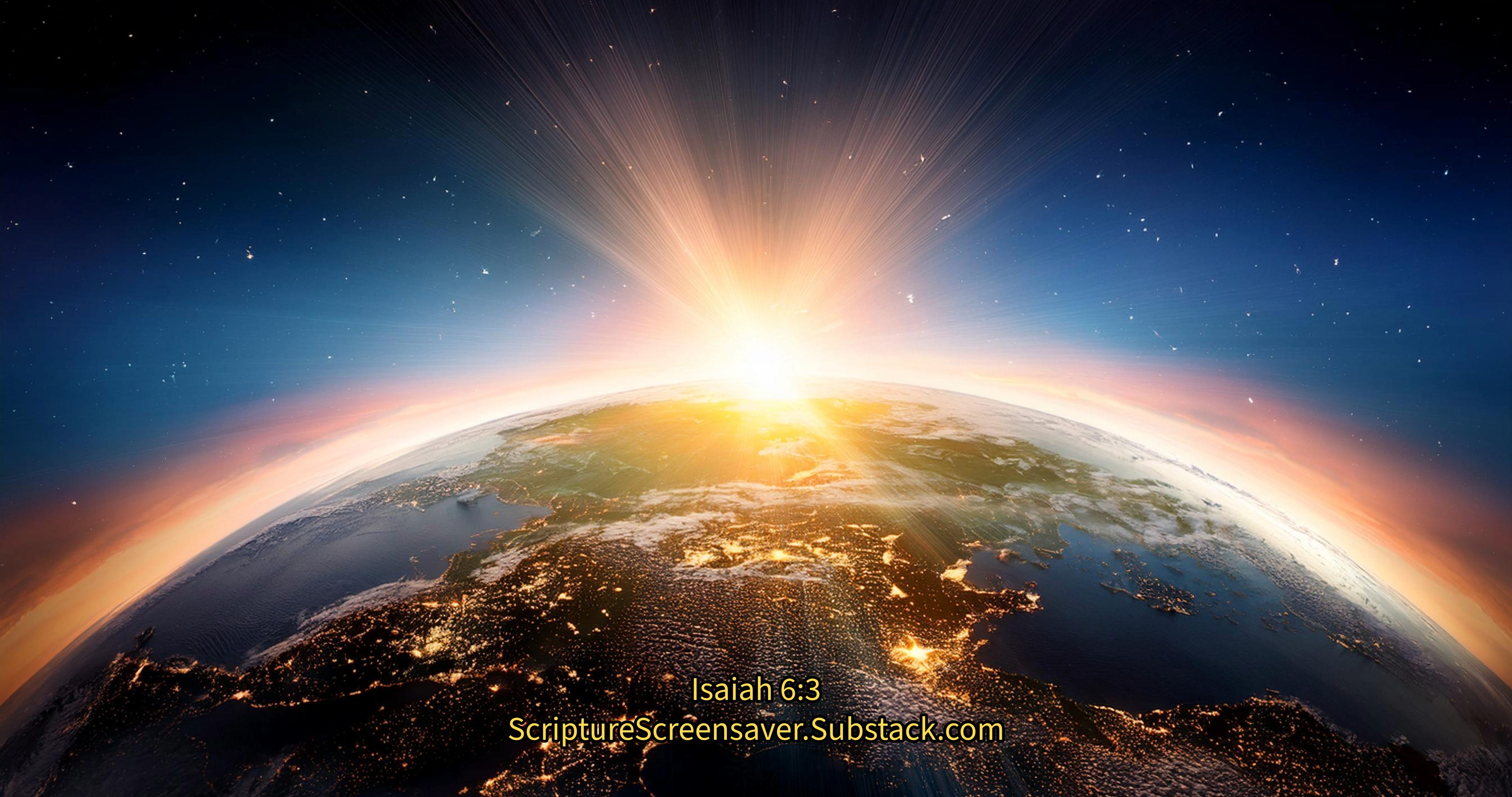 May I Be Reminded Daily... - Scripture Screensaver