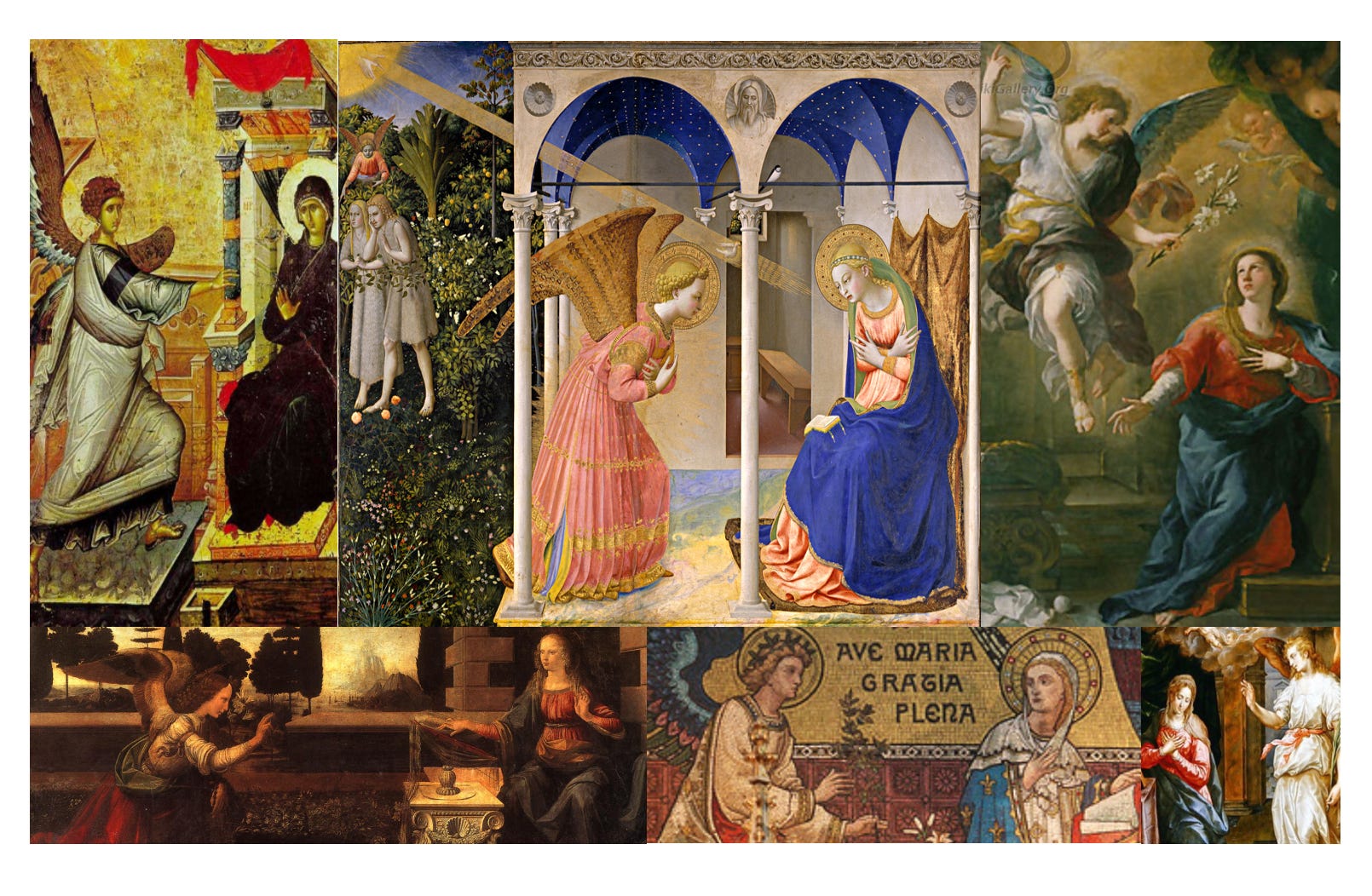 The Annunciation: God Made Flesh - by Catherine Salgado