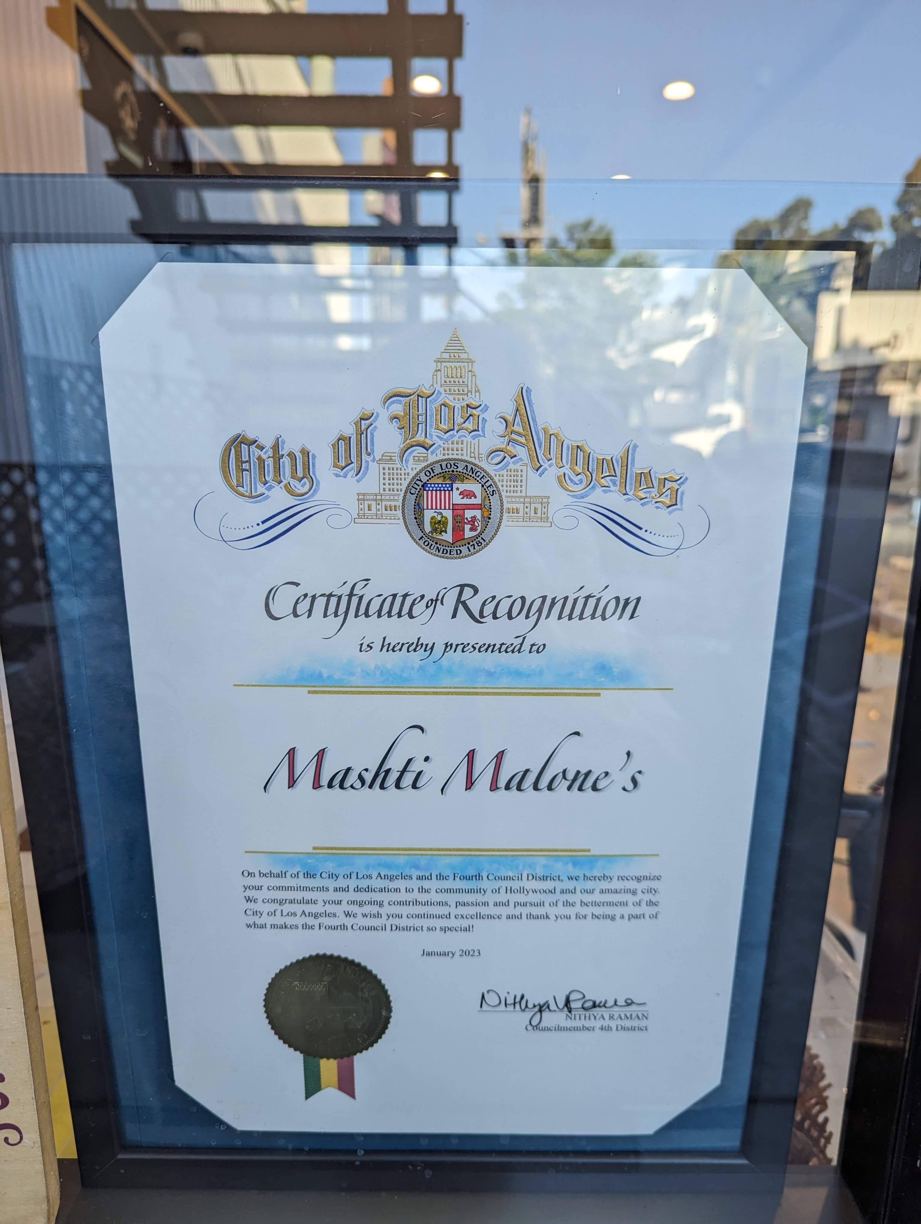 Save Mashti Malone's!