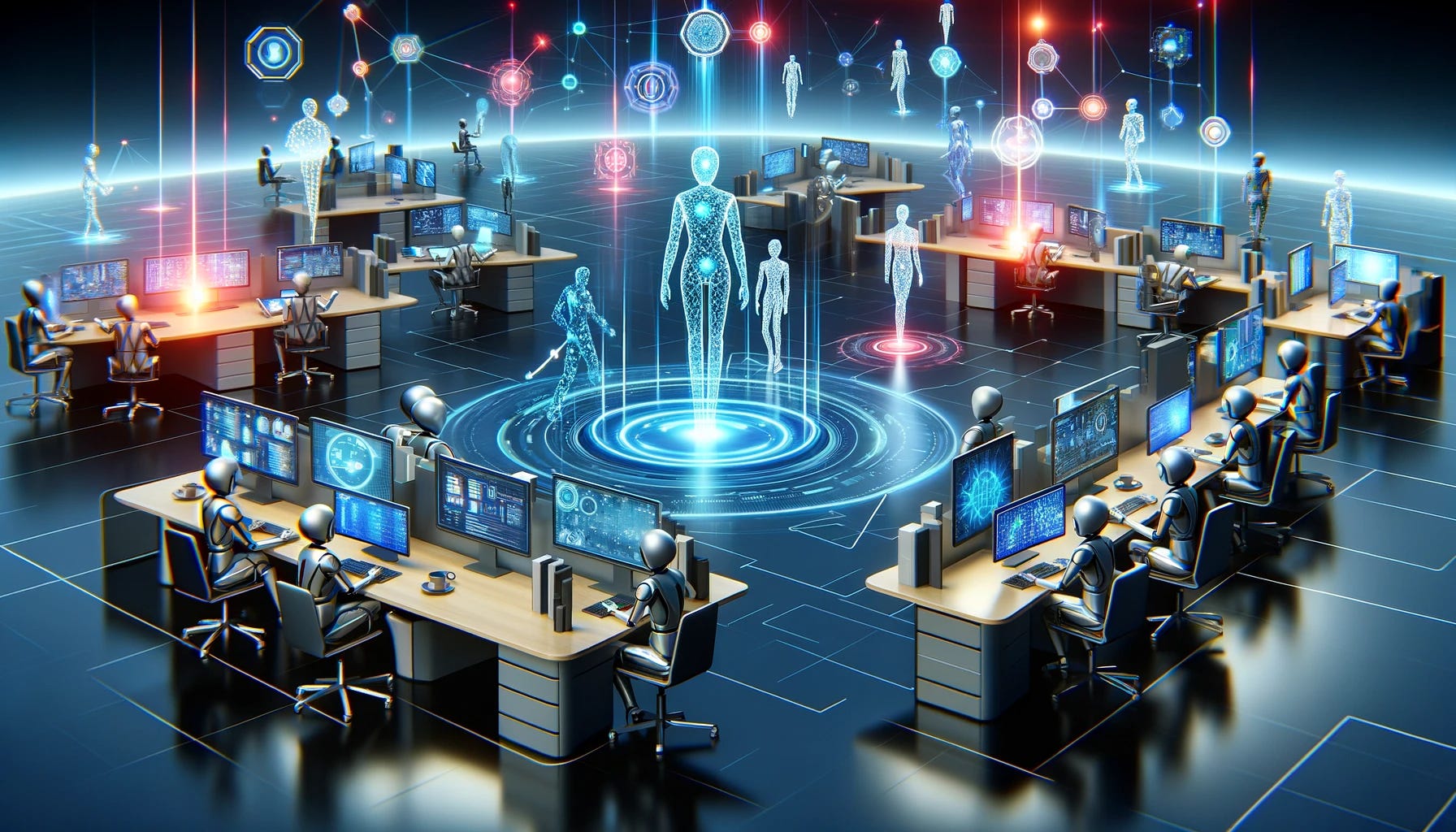 The Future of Augmented Work: AI + Human Synergy