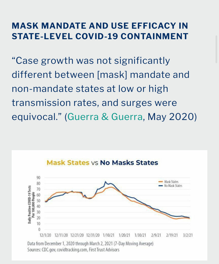 Be Armed with A Good Explanation for "Masks Don't Work!"
