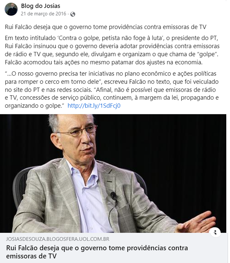 Deve ser uma tática - Blog do Marcelo Guterman