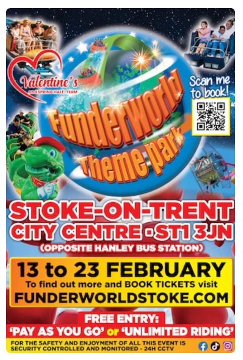 UK's Biggest Mobile Fair Arrives in Hanley