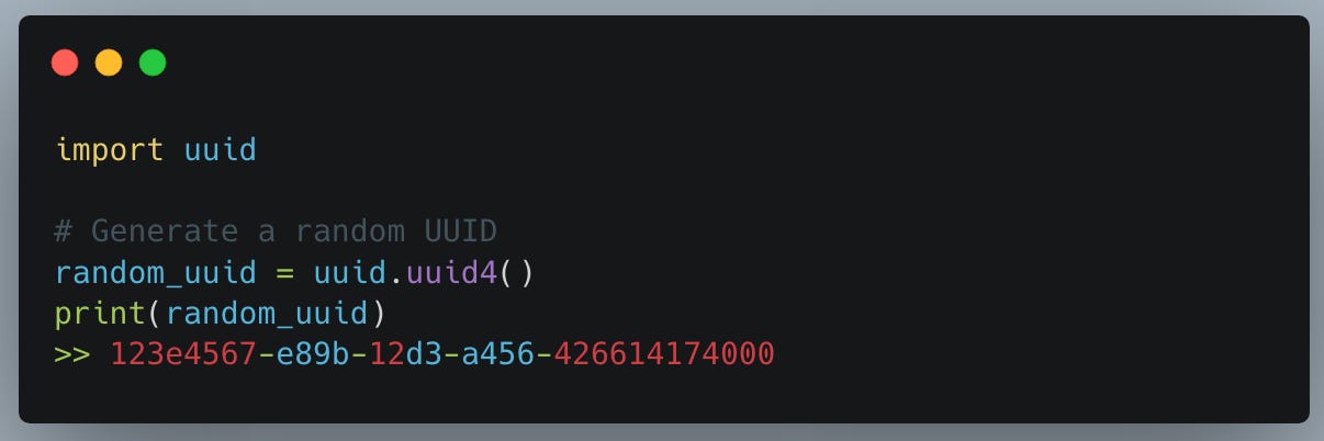 Introduction to UUIDs for Data Engineers - by Daniel Beach