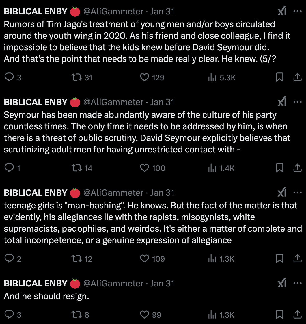 Tim Jago is part of a bigger ACT Party issue