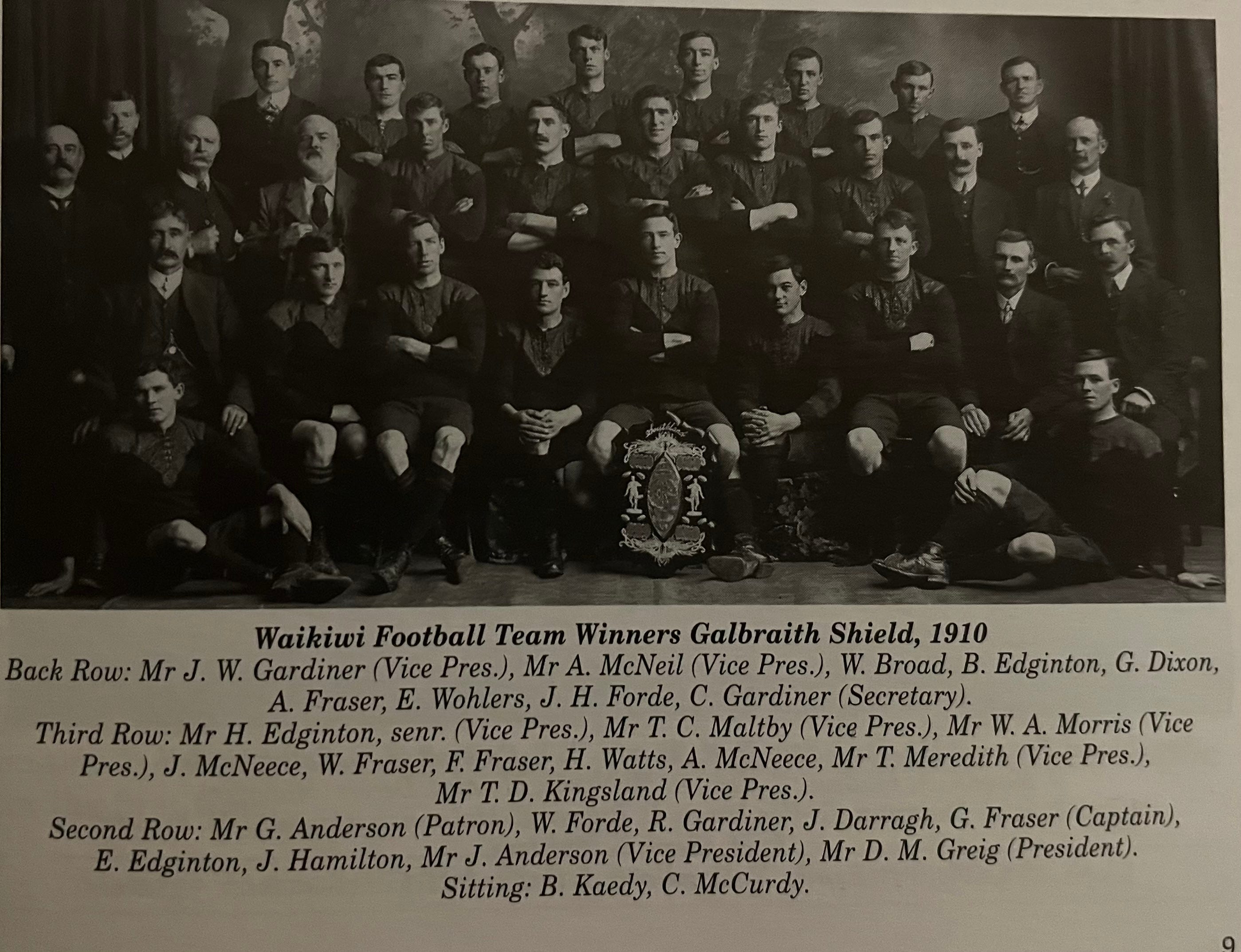 A trip down memory lane with the Waikiwi Rugby Club