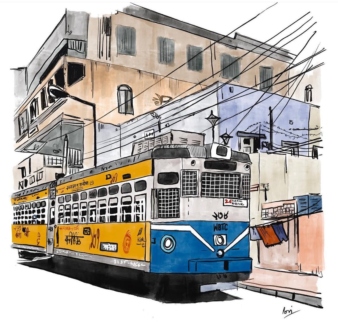 The Indian Railways - by The Wandering Pixie