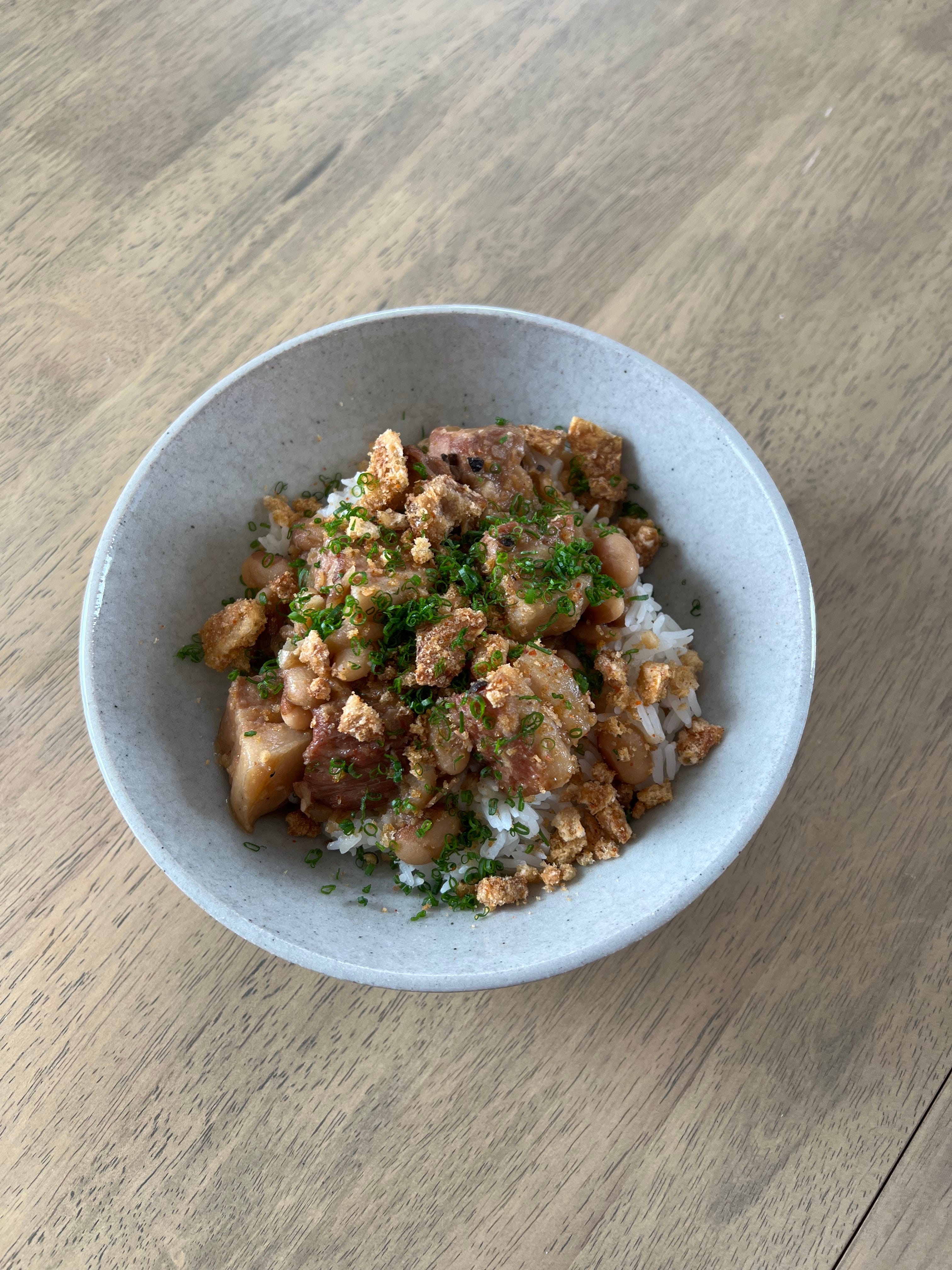 pork and beans adobo - by Chuck Cruz - Chuck