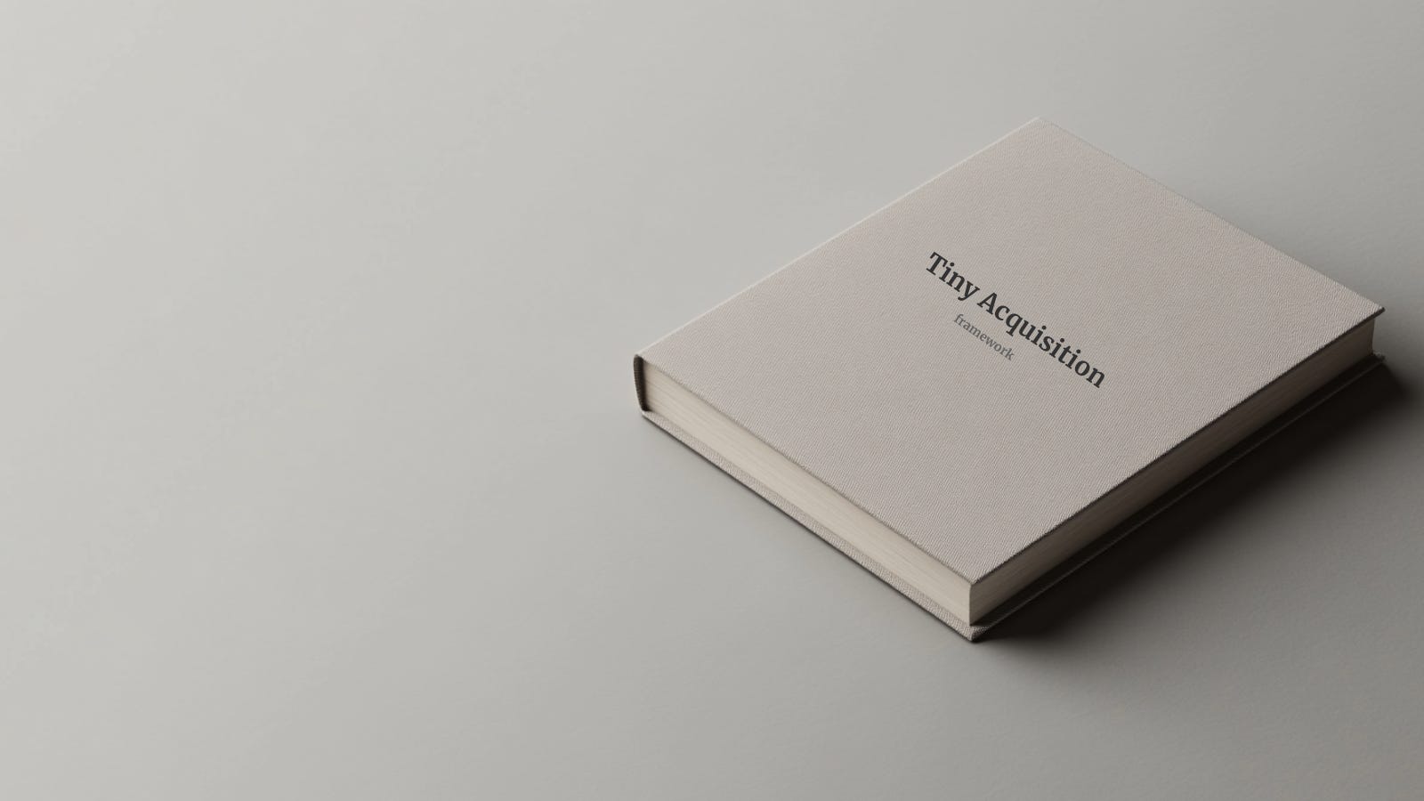 How to Sell Your Tiny Empire - by Joshua Tiernan