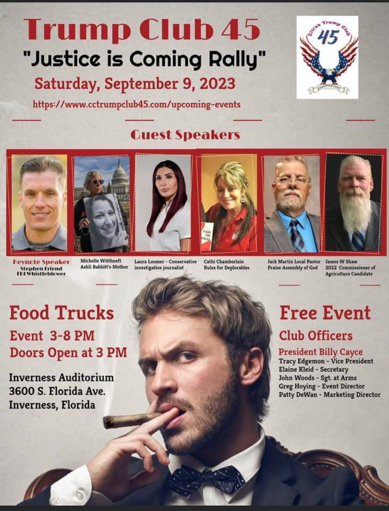 JUSTICE IS COMING RALLY - by Bob Rivernider