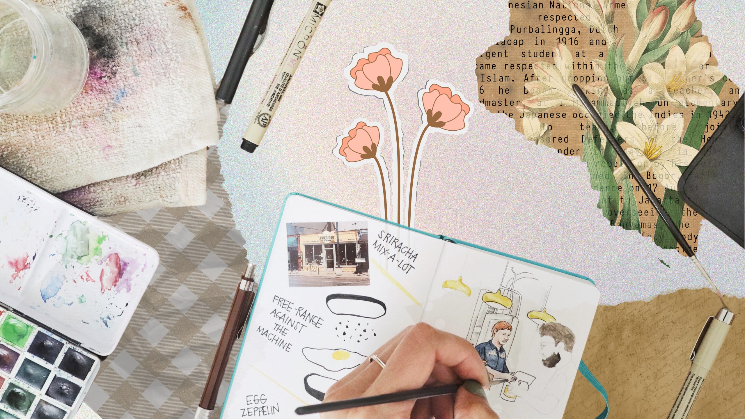 What inspired me to start art journaling? - by Char Villena
