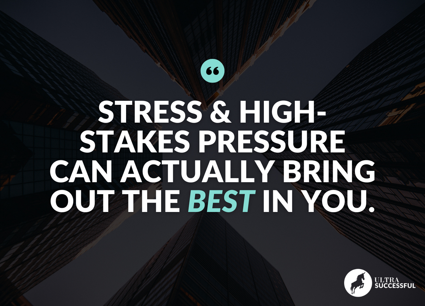 How to Thrive Under Pressure - by Dr. Julie Gurner